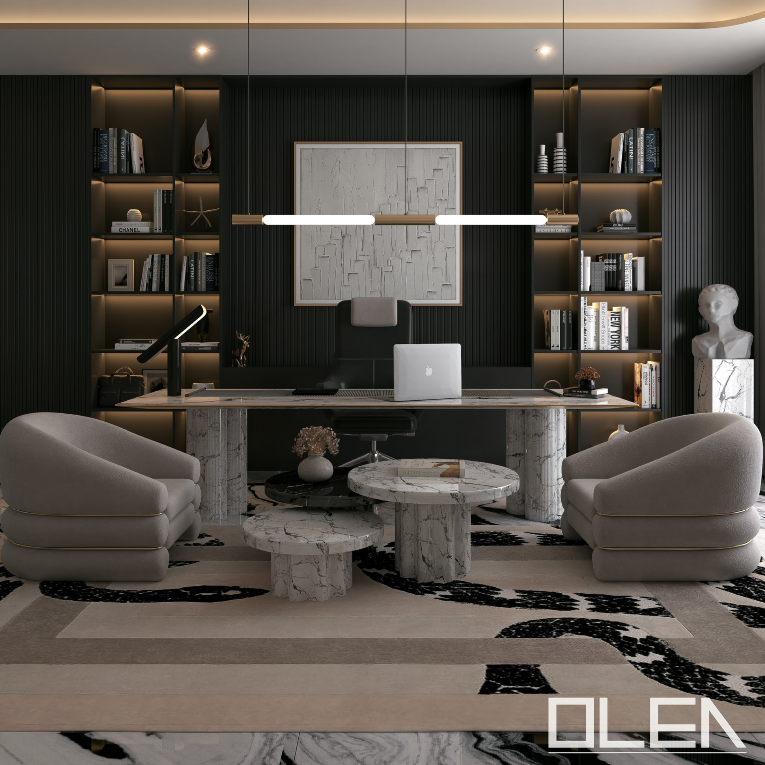 MODERN APARTMENT BY OLEA ARCHITECTS - Covet Collection